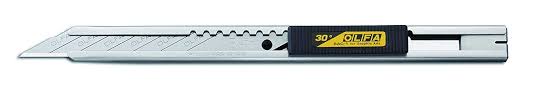 Olfa Slimline stainless steel 9mm graphics cutter SAC-1 – Snapfix