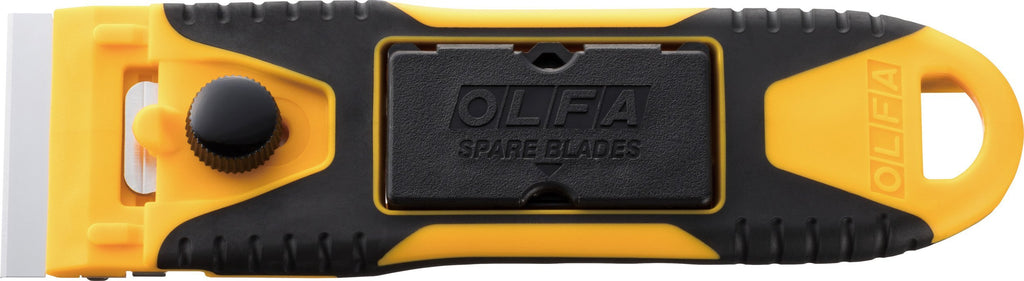 Olfa Professional mini razor edge glass scraper with 6 replaceable bla ...