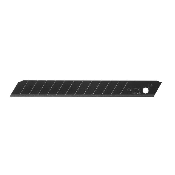 Olfa 9mm Excel Black Ultra-Sharp Snap Blade for Heavy-Duty Knives Pack ...